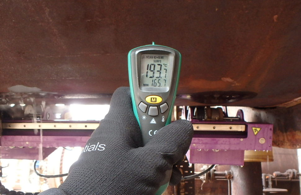 Corrosion Mapping For High Temperature Onstream Piping