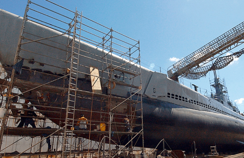 Inspecting Submarine Hulls for Corrosion - OnestopNDT