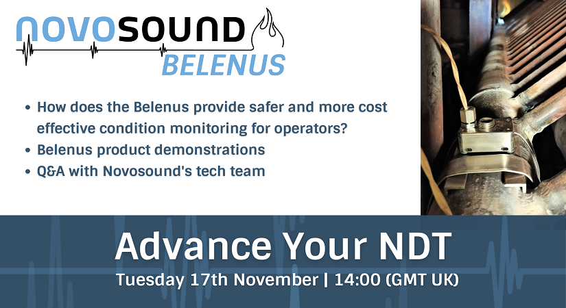 Advance your NDT with the Novosound Belenus - OnestopNDT