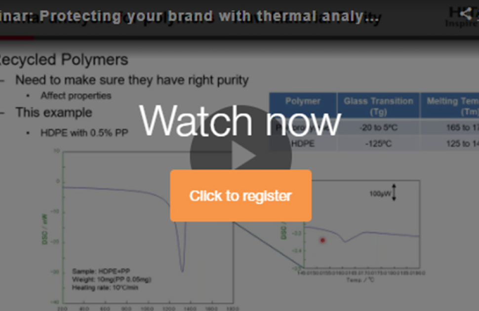 Protecting Brand with Thermal Analysis of Polymers - OnestopNDT
