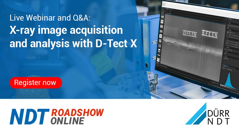 NDT Webinars: D-Tect X: X-ray Image Acquisition & Analysis